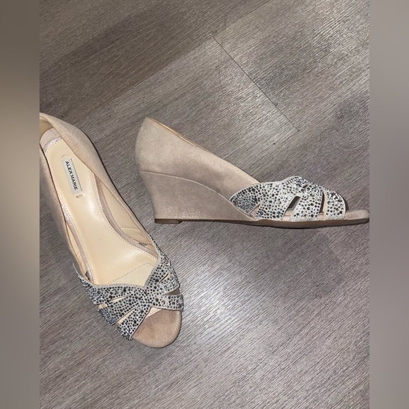 Alex Marie | Shoes | Alex Marie Dress Wedge Shoes Size 75 Worn X | Poshmark